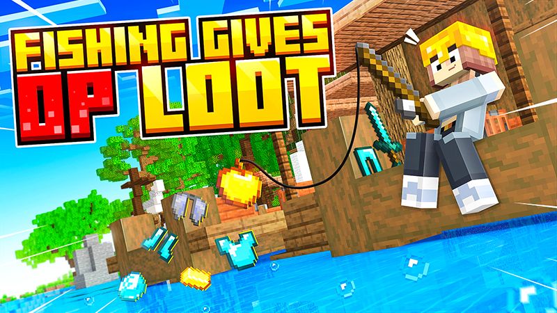 Fishing Gives OP Loot by 2-Tail Productions (Minecraft Marketplace Map ...