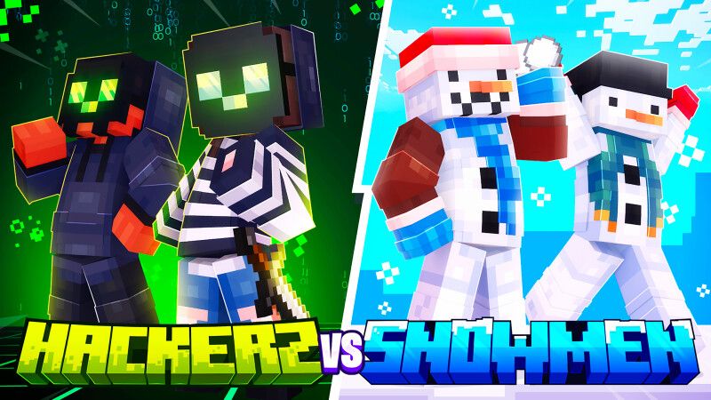 Hackerz vs Snowmen by CrackedCubes (Minecraft Skin Pack) - Minecraft ...