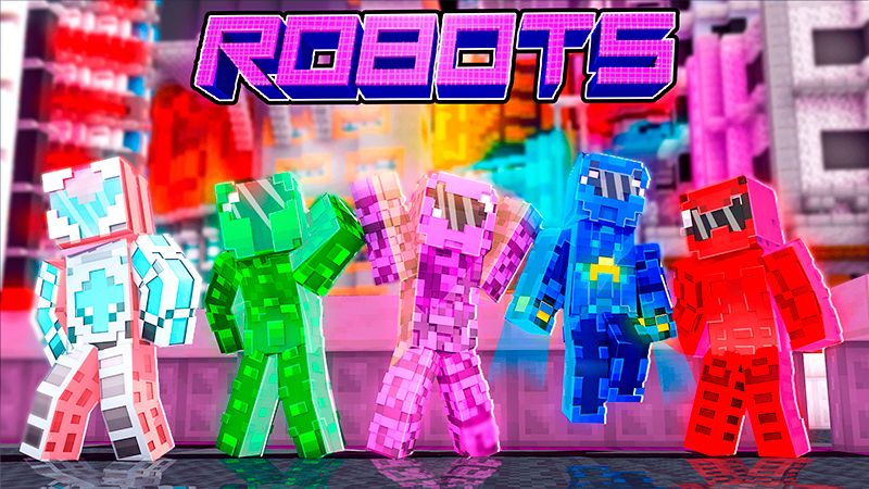 Robots by Eco Studios (Minecraft Skin Pack) - Minecraft Marketplace ...