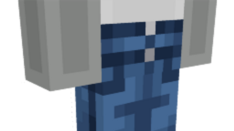 Dark Wash Button Jeans by Minecraft - Minecraft Marketplace (via ...