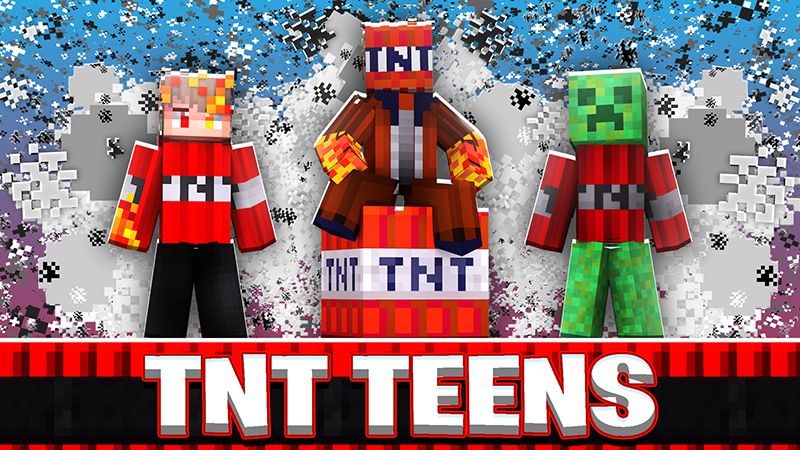 TNT Teens by The Lucky Petals (Minecraft Skin Pack) - Minecraft ...