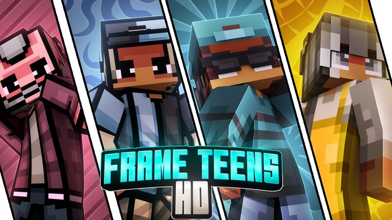 Frame Teens HD by Giggle Block Studios (Minecraft Skin Pack ...