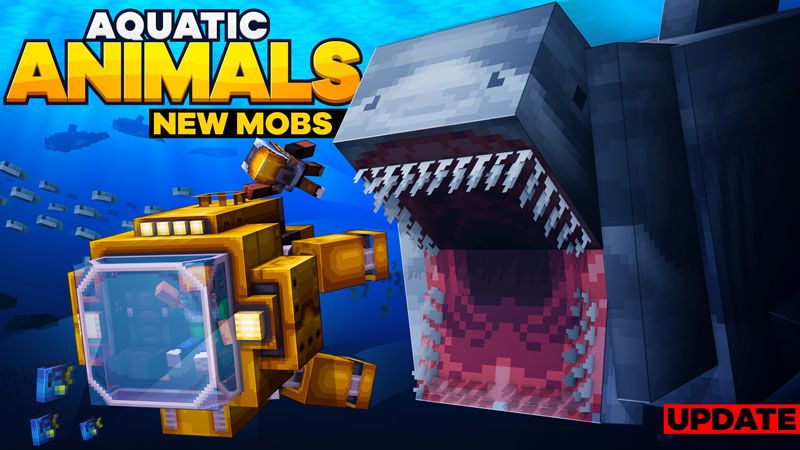 Aquatic Animals by HorizonBlocks (Minecraft Marketplace Map ...