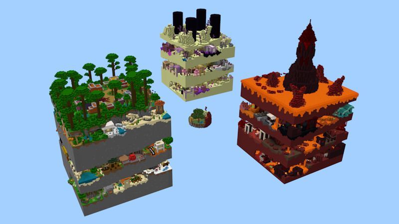Parkour Volcano by Hielke Maps (Minecraft Marketplace Map) - Minecraft ...