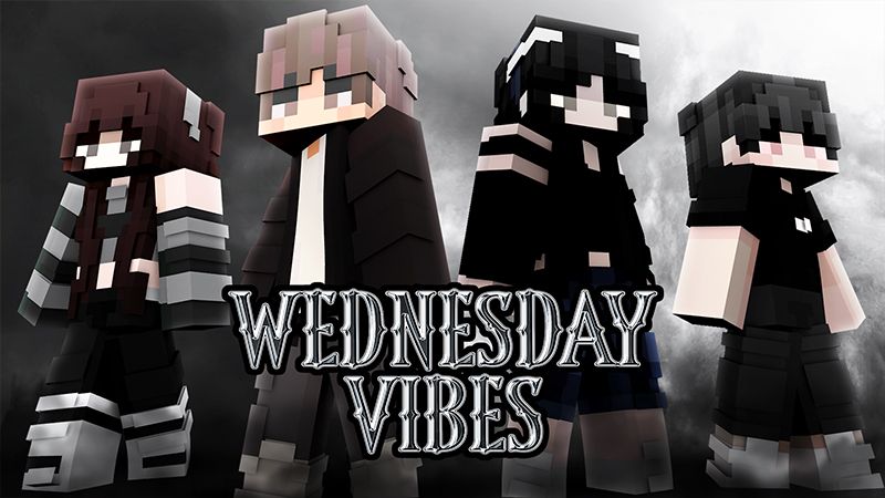 Wednesday Vibes by Cypress Games (Minecraft Skin Pack) - Minecraft ...