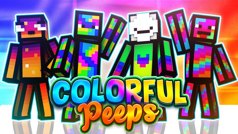 Colorful Peeps by Blu Shutter Bug (Minecraft Skin Pack) - Minecraft ...
