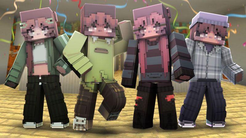 90s Grunge Core by Sapix (Minecraft Skin Pack) - Minecraft Bedrock Marketplace Explorer