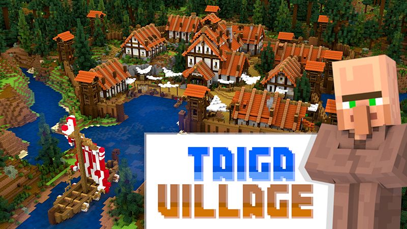 Taiga Village by Mine-North (Minecraft Marketplace Map) - Minecraft ...