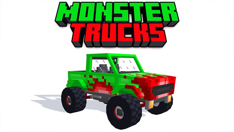 MONSTER TRUCKS by Pickaxe Studios (Minecraft Marketplace Map ...