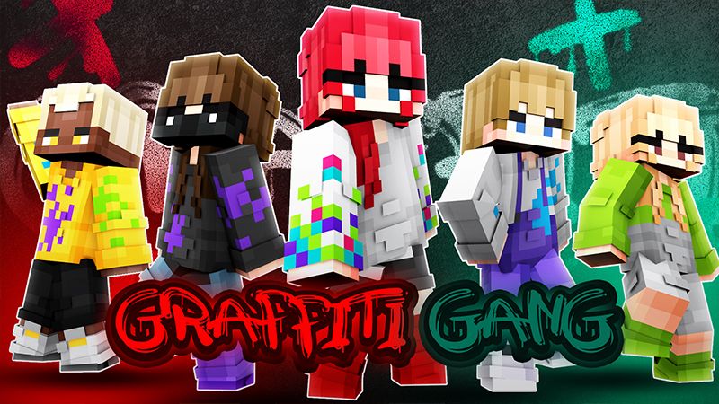 Graffiti Gang by Cypress Games (Minecraft Skin Pack) - Minecraft ...