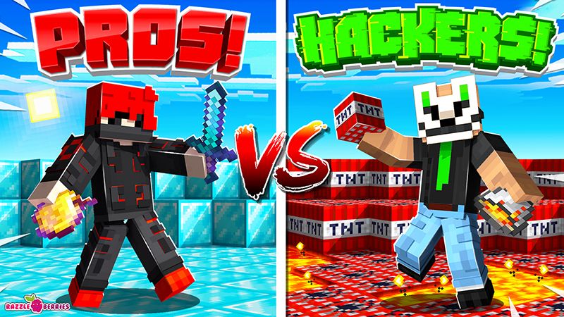 Pros VS Hackers by Razzleberries (Minecraft Skin Pack) - Minecraft ...