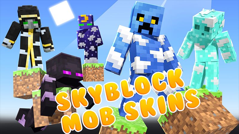 Skyblock Mob Skins by Dig Down Studios (Minecraft Skin Pack ...