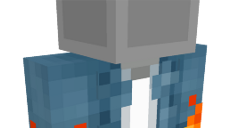 Flaming Jean Jacket by FTB - Minecraft Bedrock Marketplace Explorer