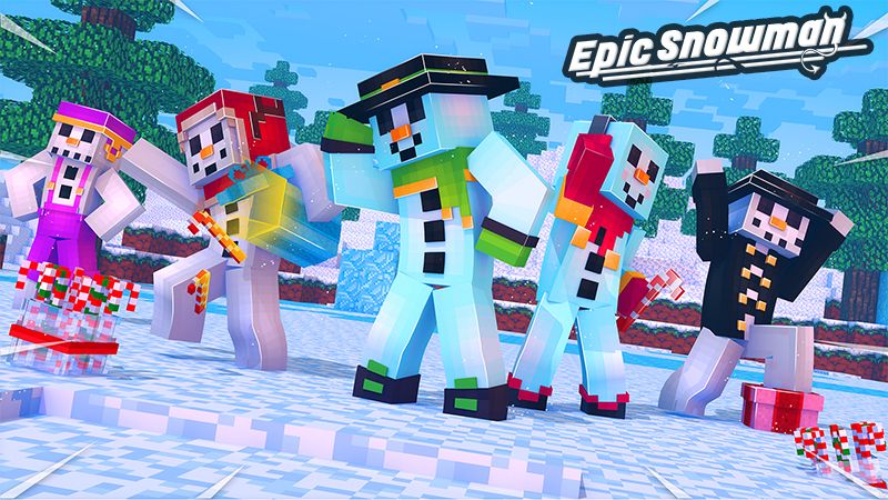 Epic Snowman by Glowfischdesigns (Minecraft Skin Pack) - Minecraft ...