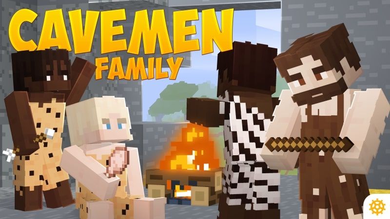 Cavemen Family by Dalibu Studios (Minecraft Skin Pack) - Minecraft Marketplace (via ...