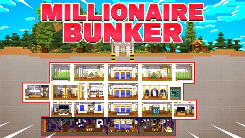 Millionaire Bunker by Nitric Concepts (Minecraft Marketplace Map ...