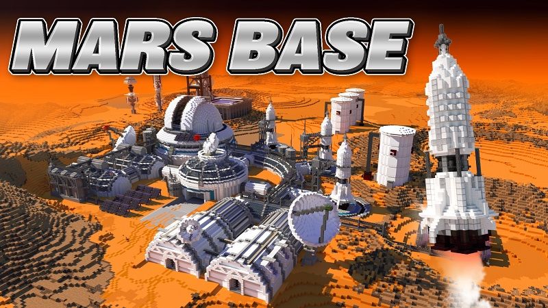 Mars Base by BBB Studios (Minecraft Marketplace Map) - Minecraft ...
