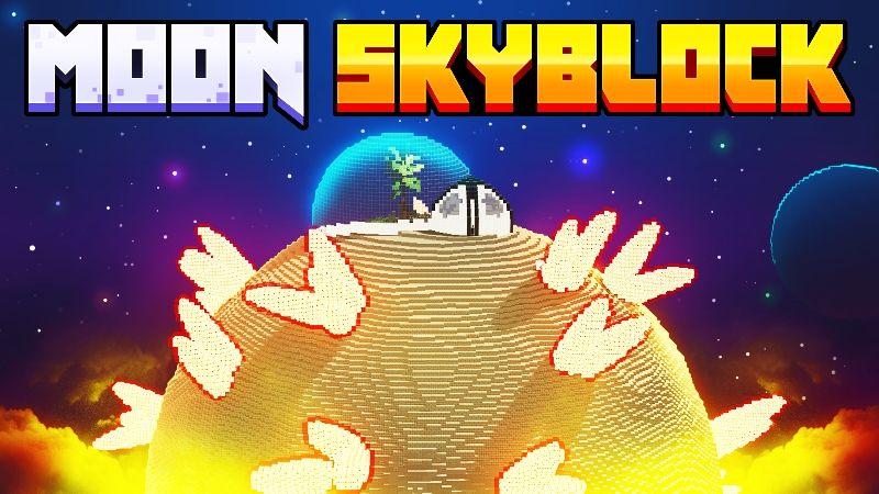 Moon Skyblock by Tristan Productions (Minecraft Marketplace Map ...