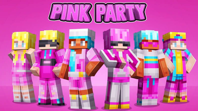 Pink Party by 57Digital (Minecraft Skin Pack) - Minecraft Marketplace ...