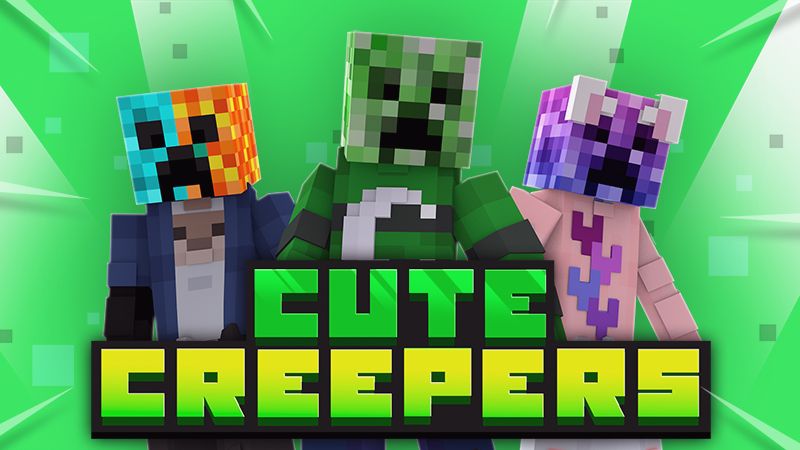 Cute Creepers by Piki Studios (Minecraft Skin Pack) - Minecraft ...