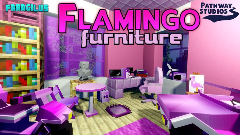 Flamingo Furniture by Pathway Studios (Minecraft Marketplace Map) - Minecraft Bedrock ...