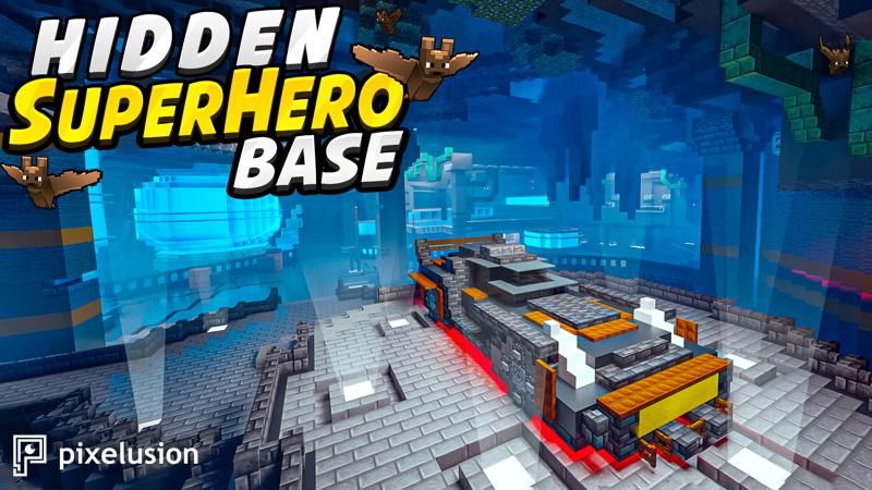 Hidden Superhero Base by Pixelusion (Minecraft Marketplace Map ...