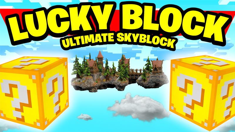 LUCKY BLOCK ULTIMATE SKYBLOCK by Pickaxe Studios (Minecraft Marketplace ...