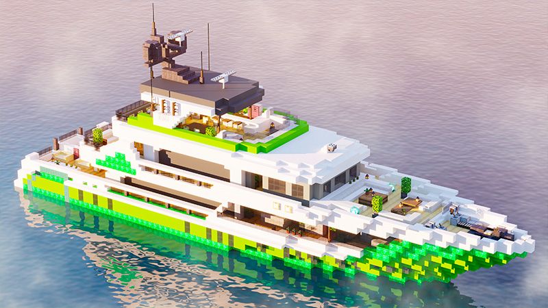Emerald Boat by Odyssey Builds (Minecraft Marketplace Map) - Minecraft ...