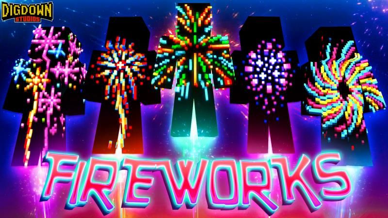Fireworks by Dig Down Studios (Minecraft Skin Pack) - Minecraft Bedrock ...