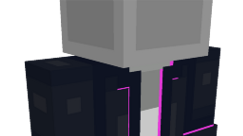 Ender Jacket by Mob Pie - Minecraft Marketplace (via bedrockexplorer.com)