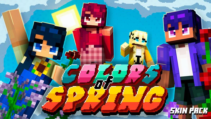 Colors of Spring Skin Pack by Square Dreams (Minecraft Skin Pack ...