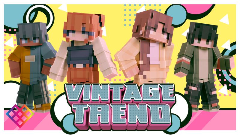 Vintage Trend by Rainbow Theory (Minecraft Skin Pack) - Minecraft ...