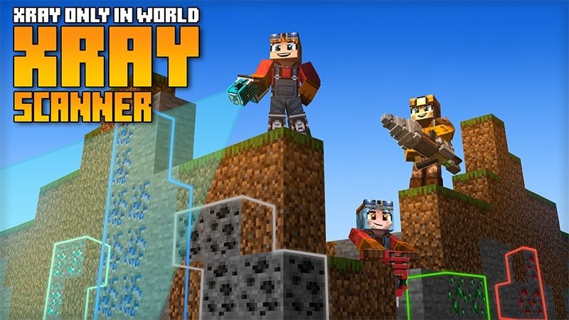 XRAY Scanner by Lifeboat (Minecraft Marketplace Map) - Minecraft ...