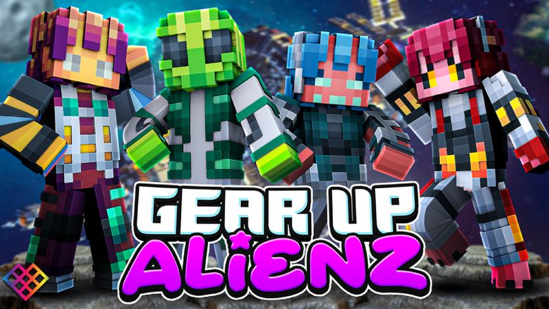 Gear Up Alienz by Rainbow Theory (Minecraft Skin Pack) - Minecraft ...