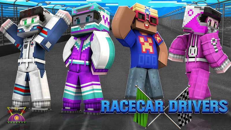 Racecar Drivers by Cleverlike (Minecraft Skin Pack) - Minecraft ...