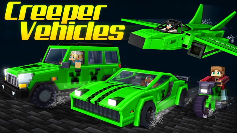 Creeper Vehicles by GoE-Craft (Minecraft Marketplace Map) - Minecraft ...