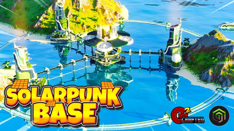 Solarpunk Base by G2Crafted (Minecraft Marketplace Map) - Minecraft ...