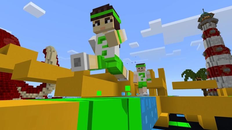 Lucky Blocks Race by VoxelBlocks (Minecraft Marketplace Map) - Minecraft Bedrock Marketplace ...