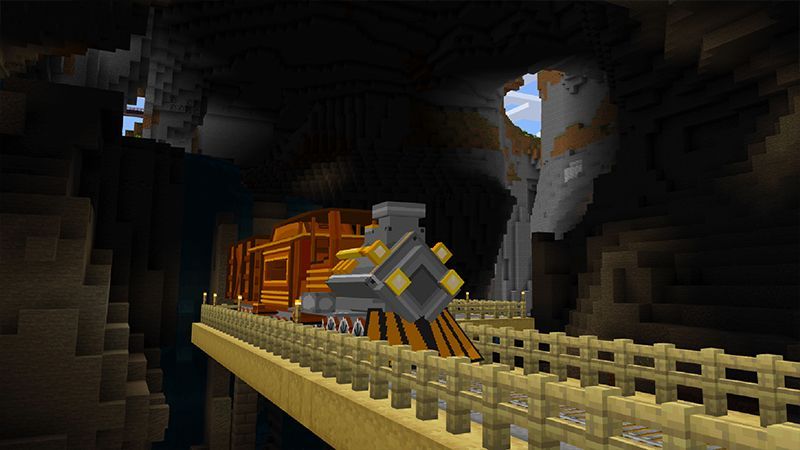 TRAINS Add-On by Pickaxe Studios - Minecraft Bedrock Marketplace Explorer