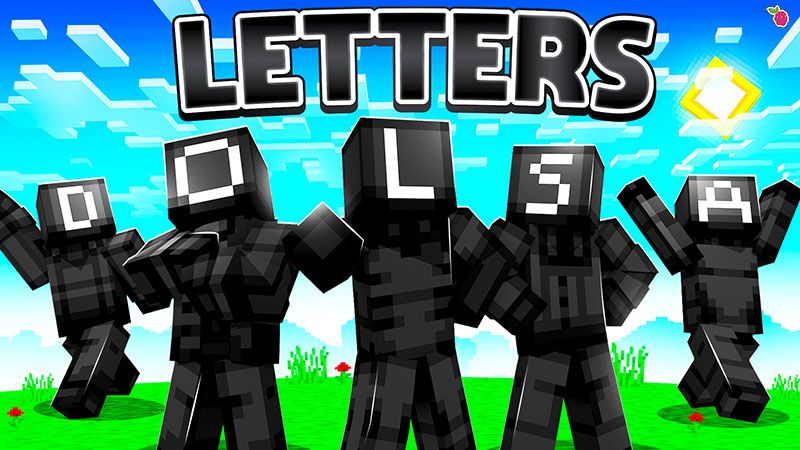 Letters by Razzleberries (Minecraft Skin Pack) - Minecraft Marketplace ...