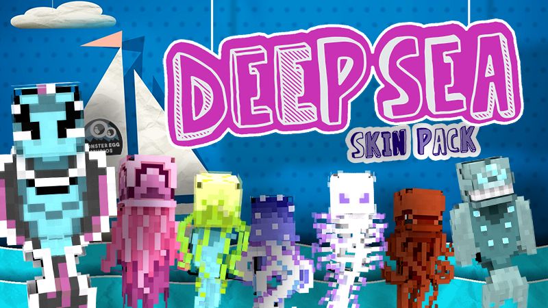 Deep Sea by Monster Egg Studios (Minecraft Skin Pack) - Minecraft ...