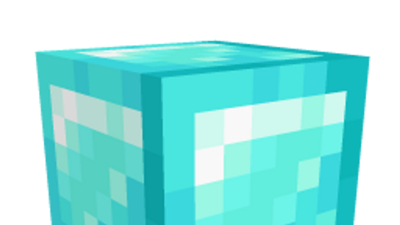 Minecraft Diamond Block Png