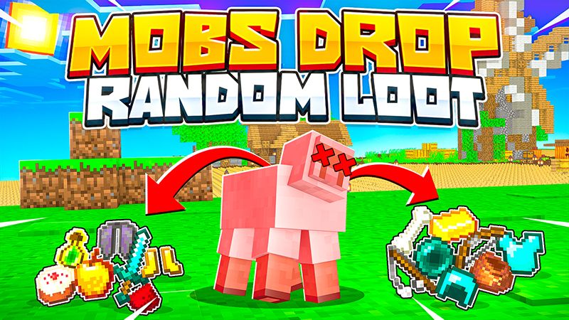 Mobs Drop Random Loot by Eescal Studios (Minecraft Marketplace Map ...