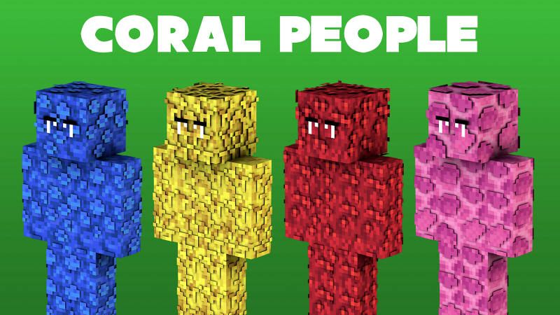 Coral People by BLOCKLAB Studios (Minecraft Skin Pack) - Minecraft ...