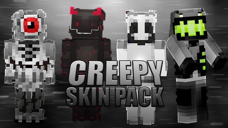 Creepy Skin Pack by The Lucky Petals (Minecraft Skin Pack) - Minecraft ...