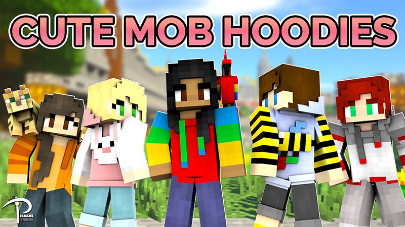 Cute Mob Hoodies by Pickaxe Studios (Minecraft Skin Pack) - Minecraft ...