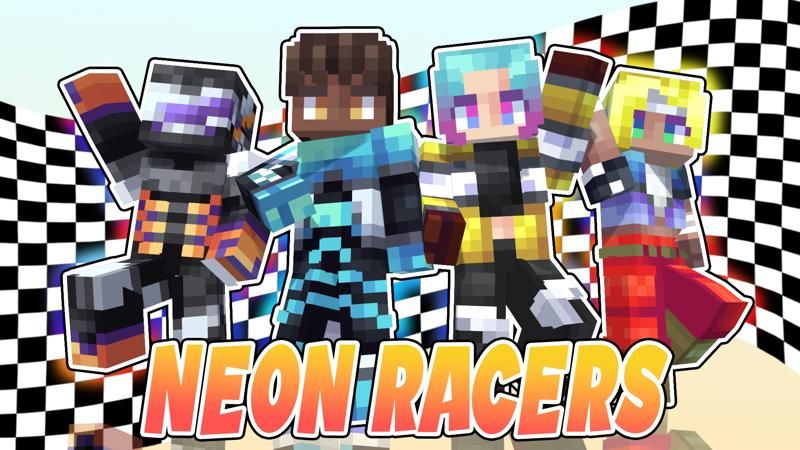 Neon Racers by Sapix (Minecraft Skin Pack) - Minecraft Marketplace (via bedrockexplorer.com)