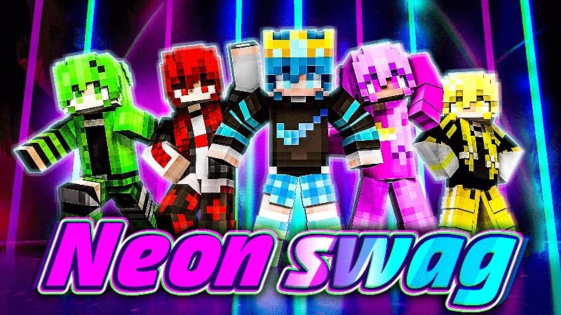 Neon Swag by Senior Studios (Minecraft Skin Pack) - Minecraft ...