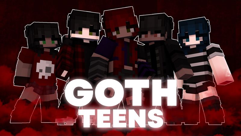 Goth Teens by Big Dye Gaming (Minecraft Skin Pack) - Minecraft Bedrock ...