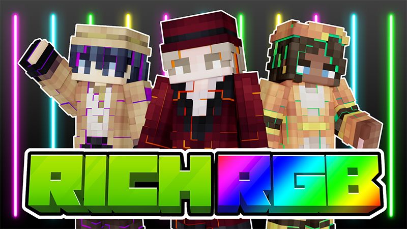 Rich RGB by Lore Studios (Minecraft Skin Pack) - Minecraft Bedrock ...